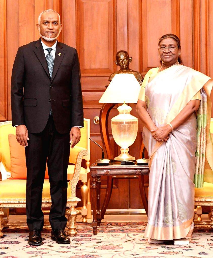 President of the Republic of Maldives, Mohamed Muizzu called on the ...