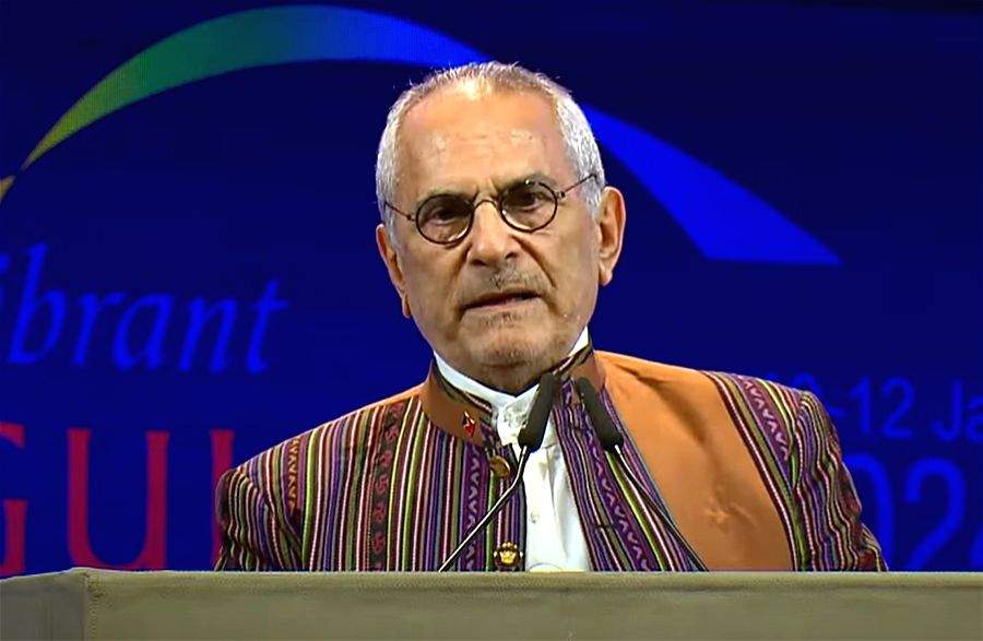 President of Timor-Leste Jose Ramos Horta speaks during the Vibrant ...