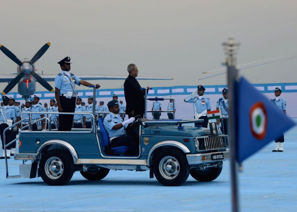 Presentation of Standard to 112 HU and Colours to 4 BRD of Indian Air Force