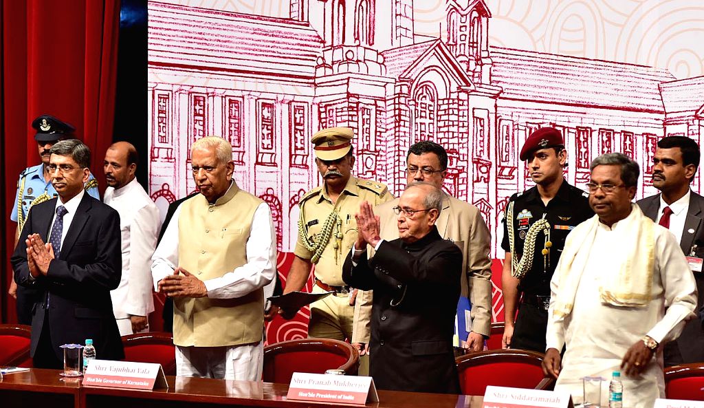 President Mukherjee during IISc convocation
