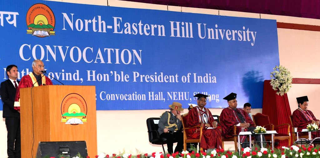 President Kovind at 26th Convocation of NEHU
