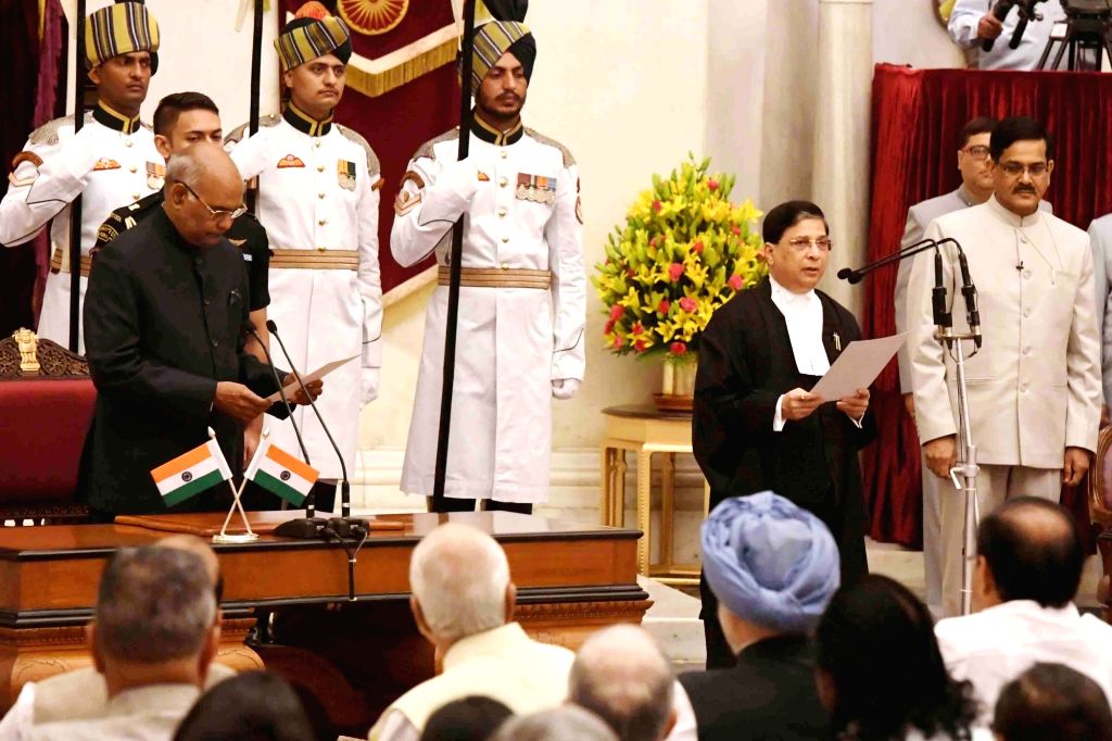 Justice Dipak Misra takes oath as Chief Justice of India