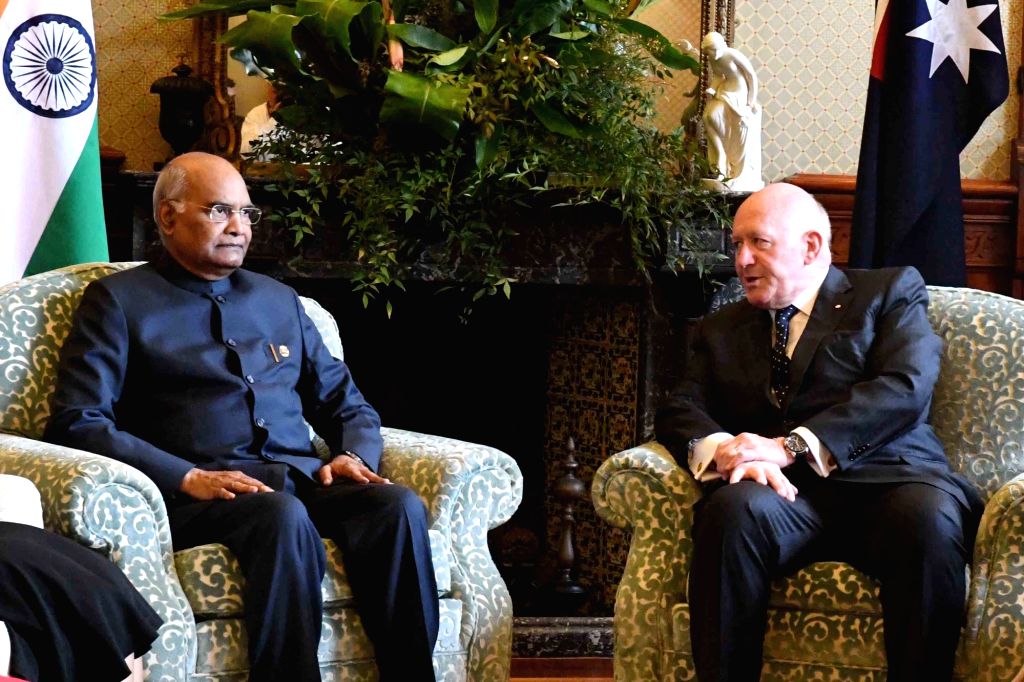 Sydney (Australia): President Kovind meets Australia Governor General