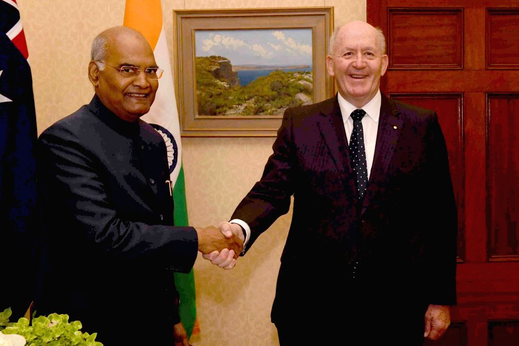 Sydney (Australia): President Kovind meets Australia Governor General