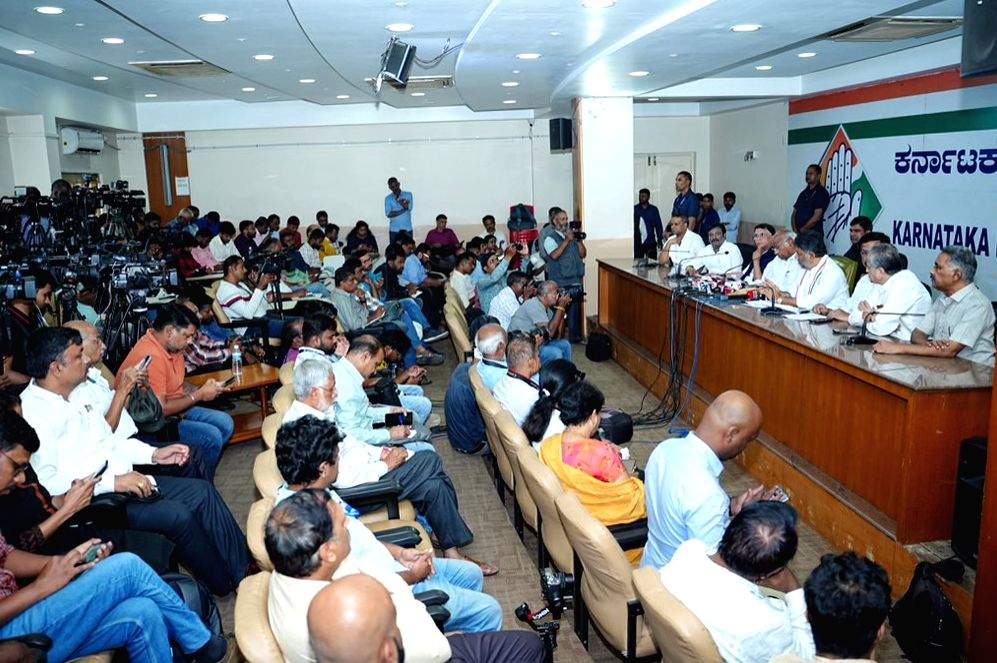 Press Conference at KPCC Office, condemning the terrorist attack