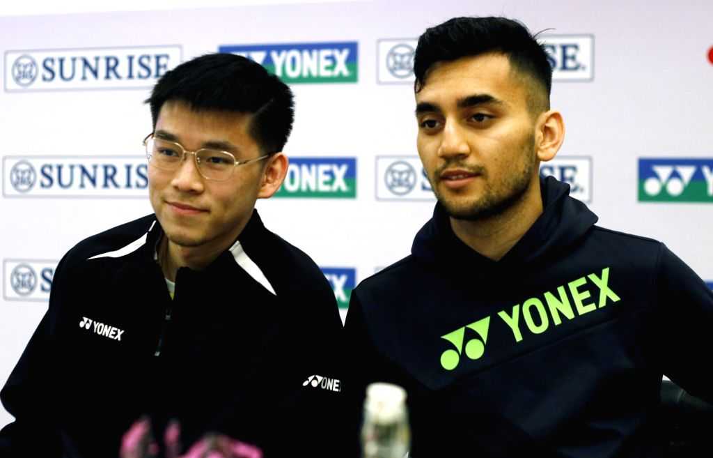 Press conference of the India Open 2024