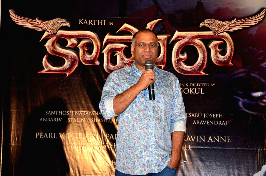 Press meet of Tamil film Kashmora
