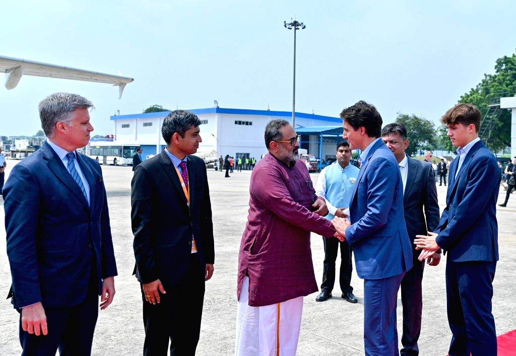 Prime Minister Justin Trudeau leaves for Canada