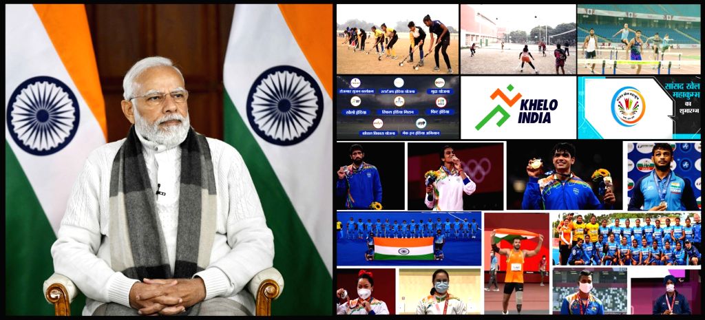 Prime Minister Narendra Modi addresses at the inauguration