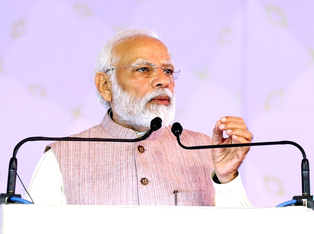Chennai: Prime Minister Narendra Modi addresses at the inauguration and ...