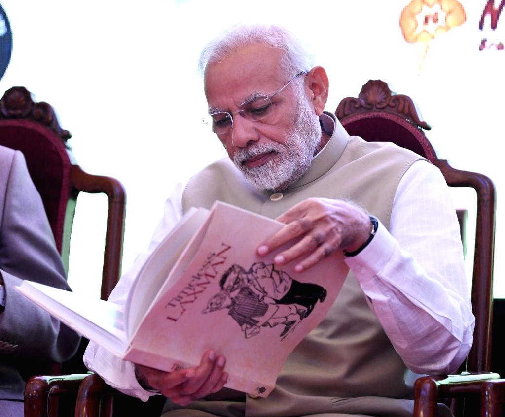 PM Modi at 'Timeless LAXMAN' book launch
