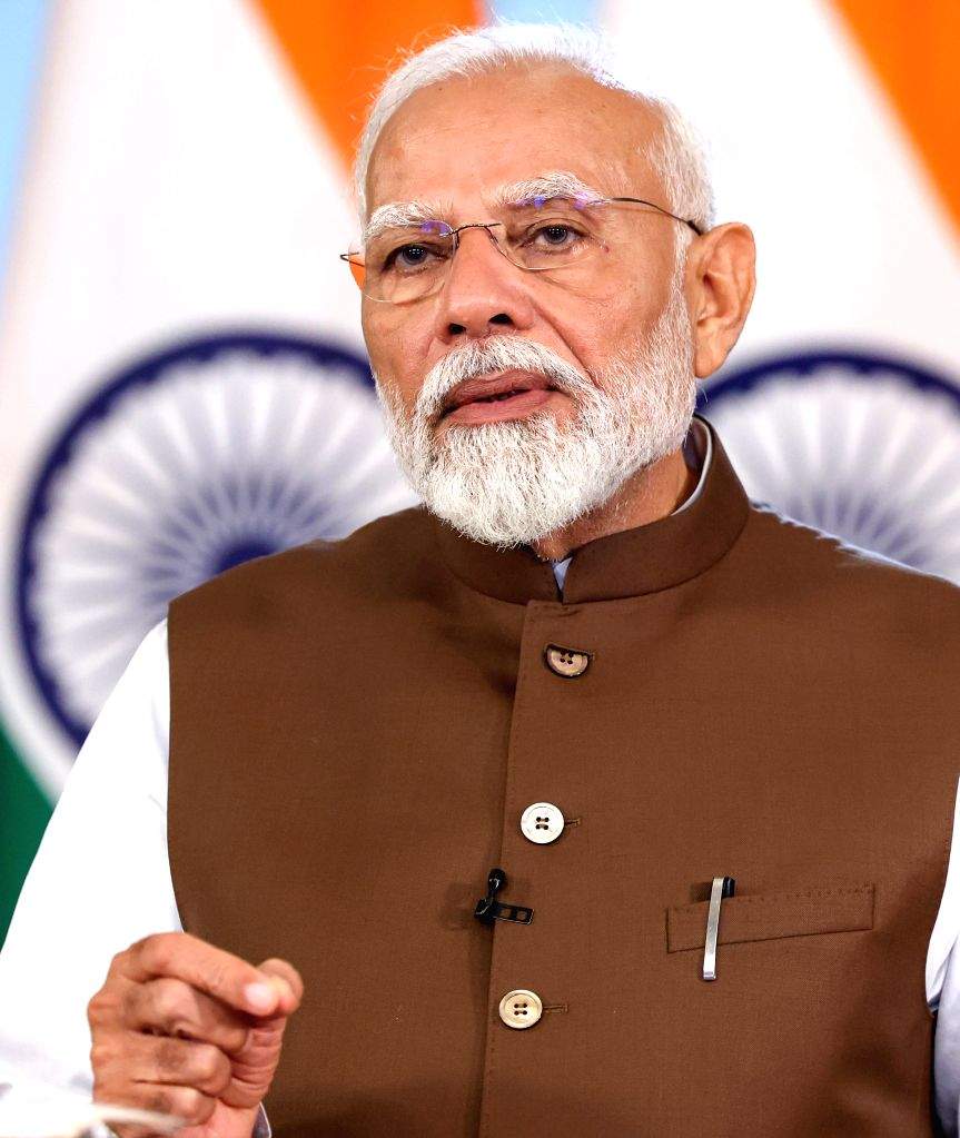 Prime Minister Narendra Modi addresses the 6th edition of the ...