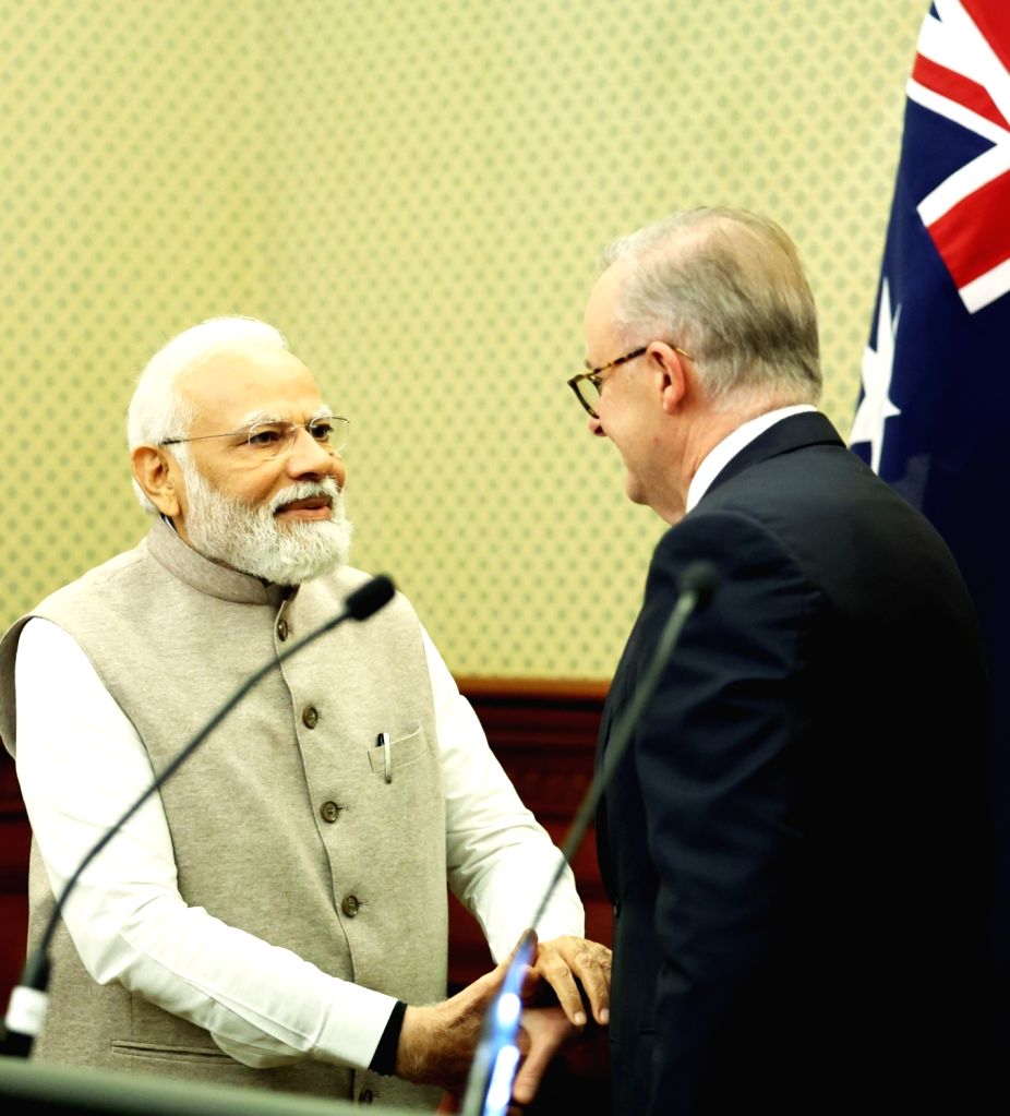 Prime Minister Narendra Modi and Australian Prime Minister Anthony ...