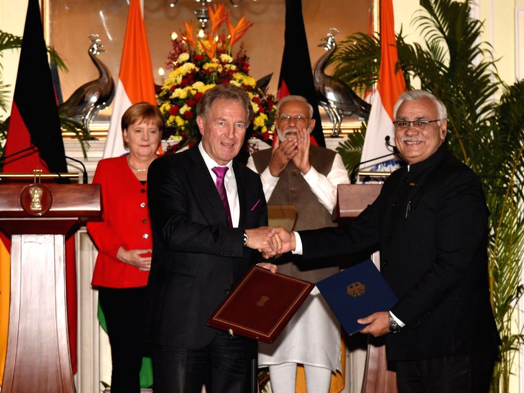 Indo-German exchange of agreements
