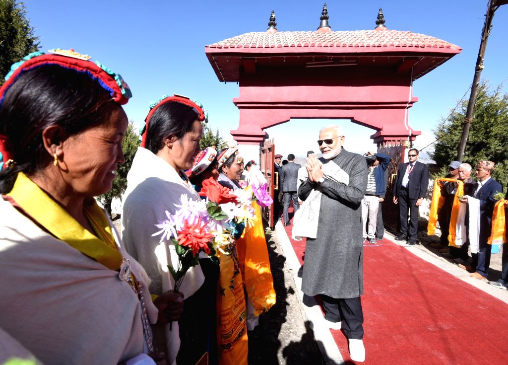 Mustang (Nepal): Modi at Muktinath Temple