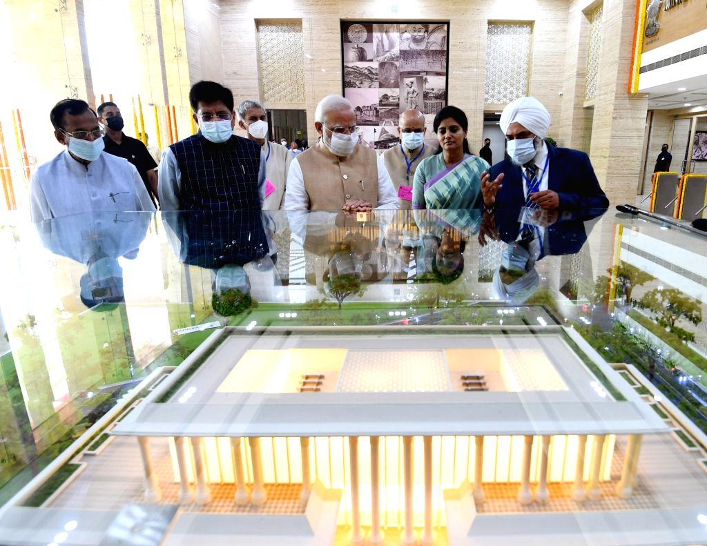 Prime Minister Narendra Modi at the inauguration of 'Vanijya Bhawan