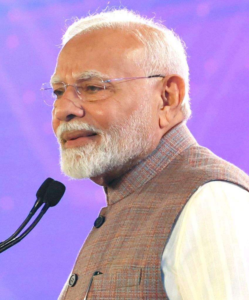 Prime Minister Narendra Modi attends NDTV World Summit 2024