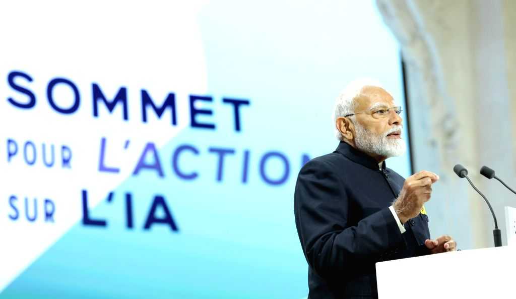 Prime Minister Narendra Modi attends the AI Action Summit