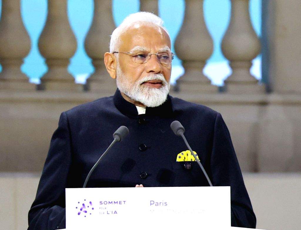 Prime Minister Narendra Modi attends the AI Action Summit