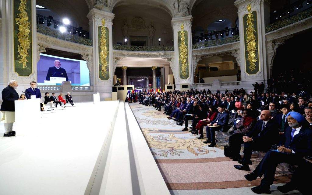 Prime Minister Narendra Modi attends the AI Action Summit