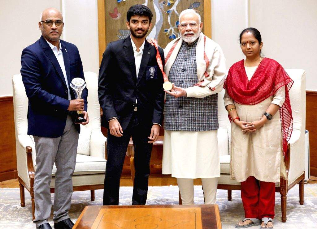 Prime Minister Narendra Modi congratulates chess prodigy D. Gukesh