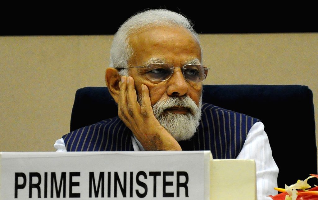 New Delhi : Prime Minister Narendra Modi during the 16th Civil Services Day