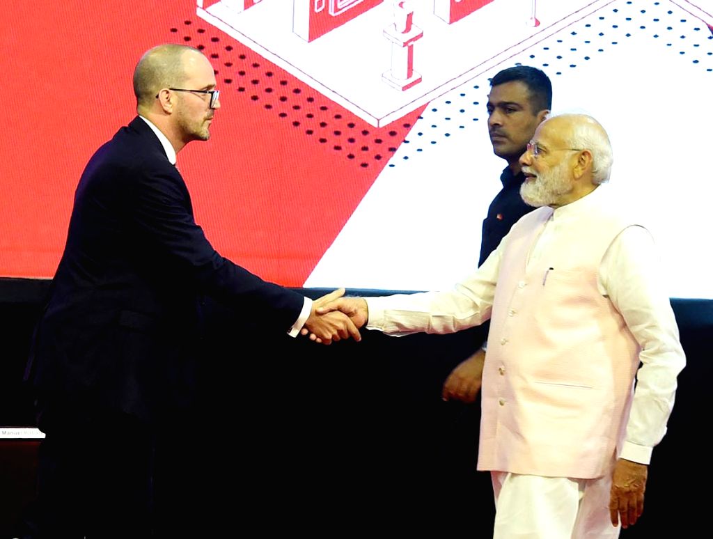 Prime Minister Narendra Modi during the inauguration of International ...