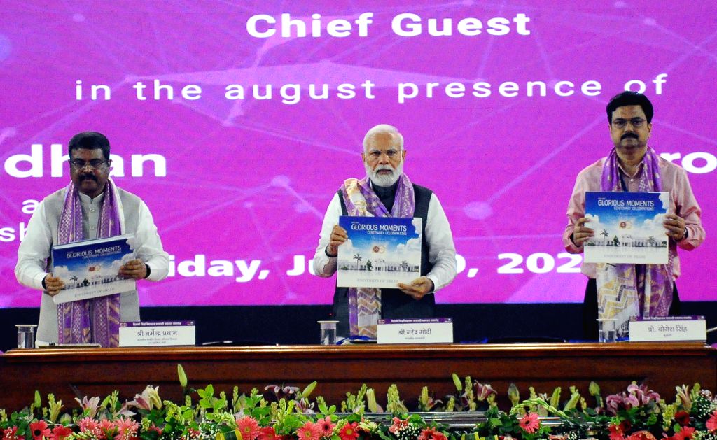 Prime Minister Narendra Modi during the valedictory ceremony of the ...