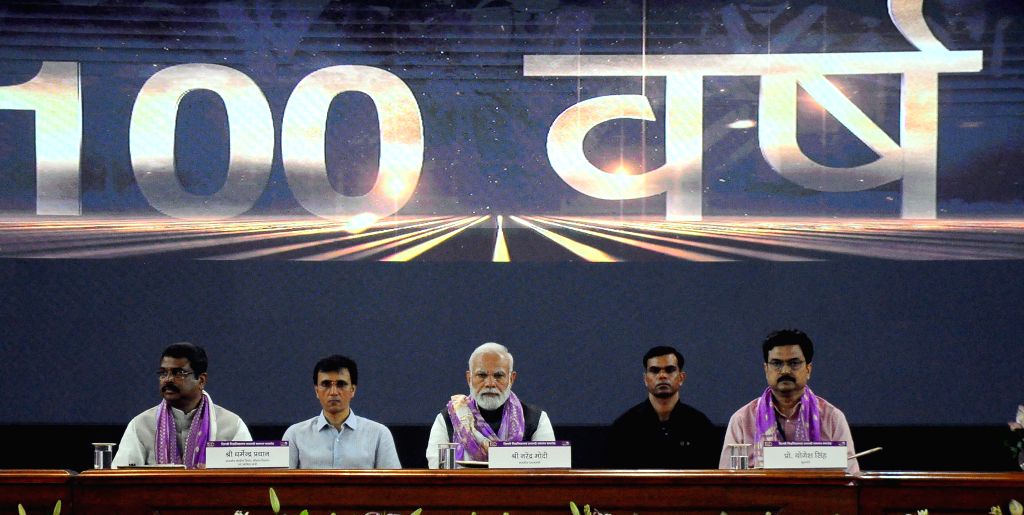 Prime Minister Narendra Modi during the valedictory ceremony of the ...