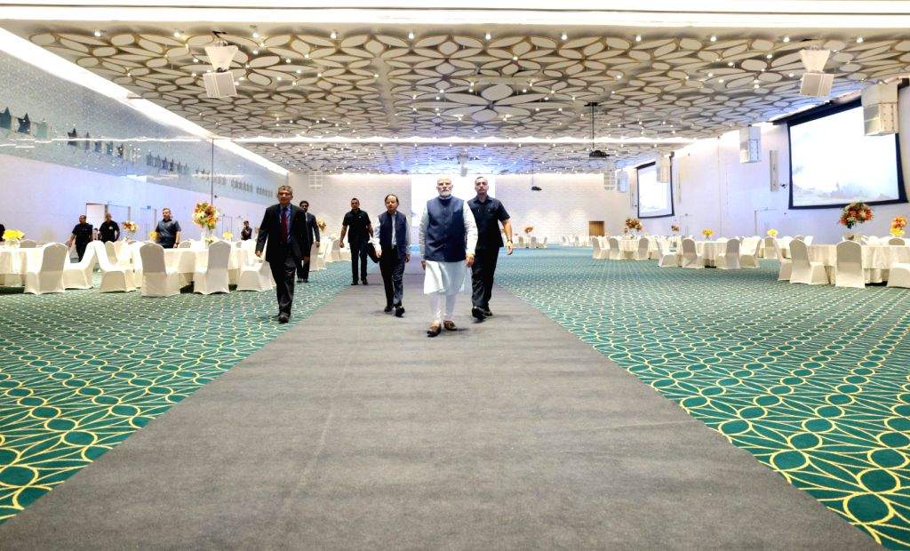 Prime Minister Narendra Modi during the inauguration of IIC