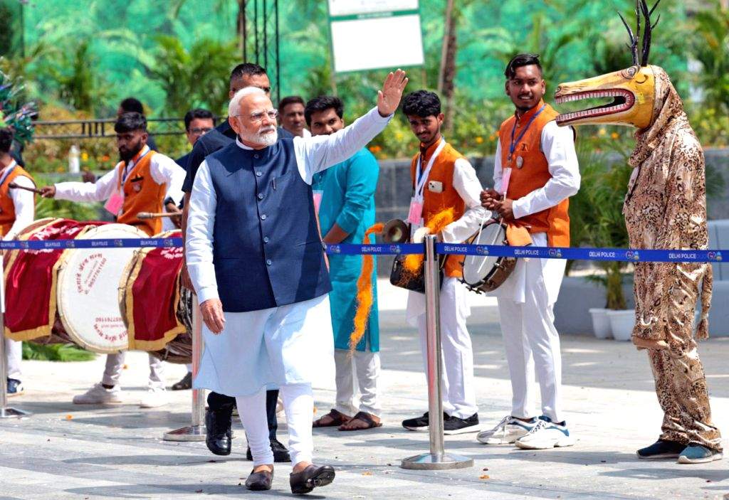 Prime Minister Narendra Modi during the inauguration of IIC
