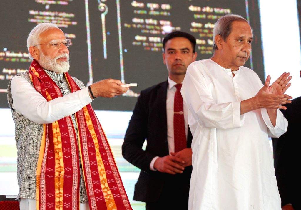 Prime Minister Narendra Modi during the inauguration of various ...