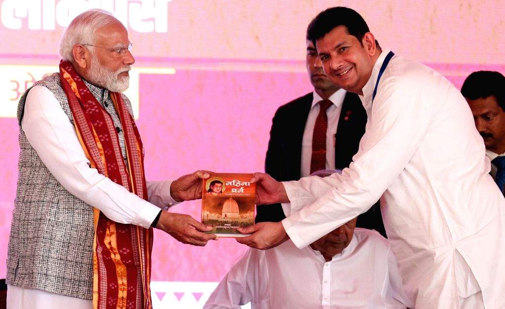 Prime Minister Narendra Modi during the inauguration of various ...