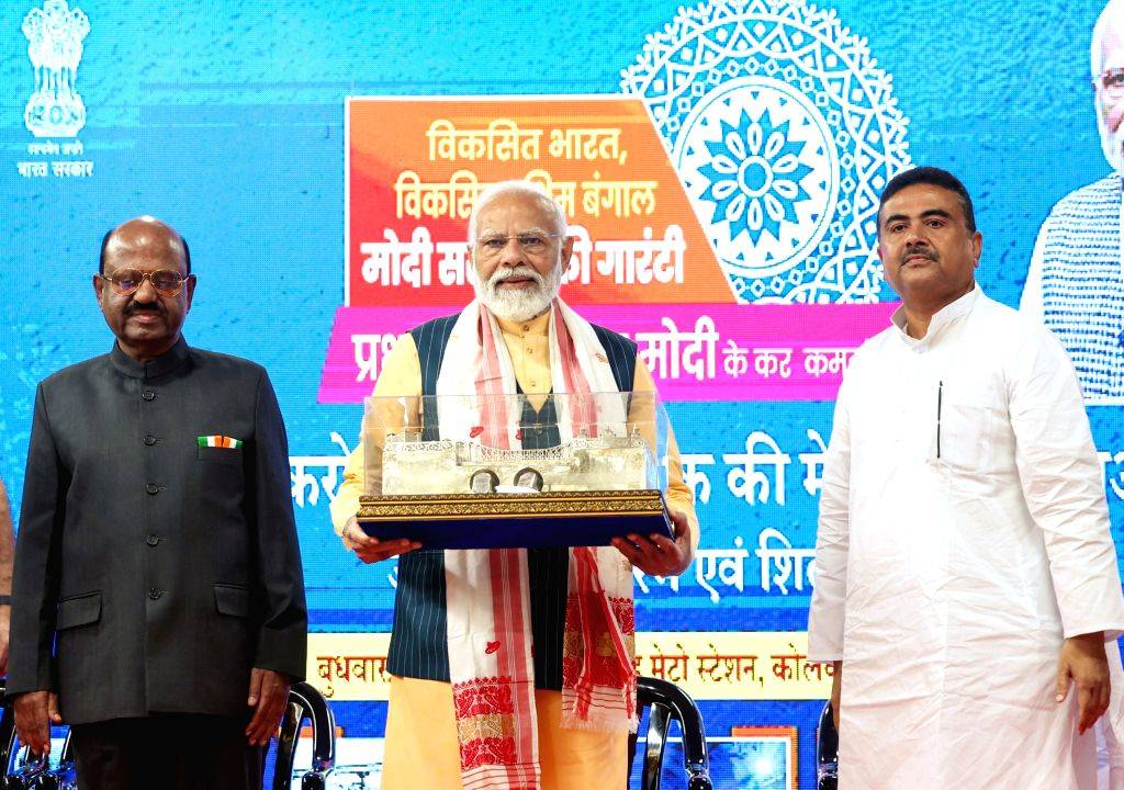 Prime Minister Narendra Modi during the inauguration of India's first ...