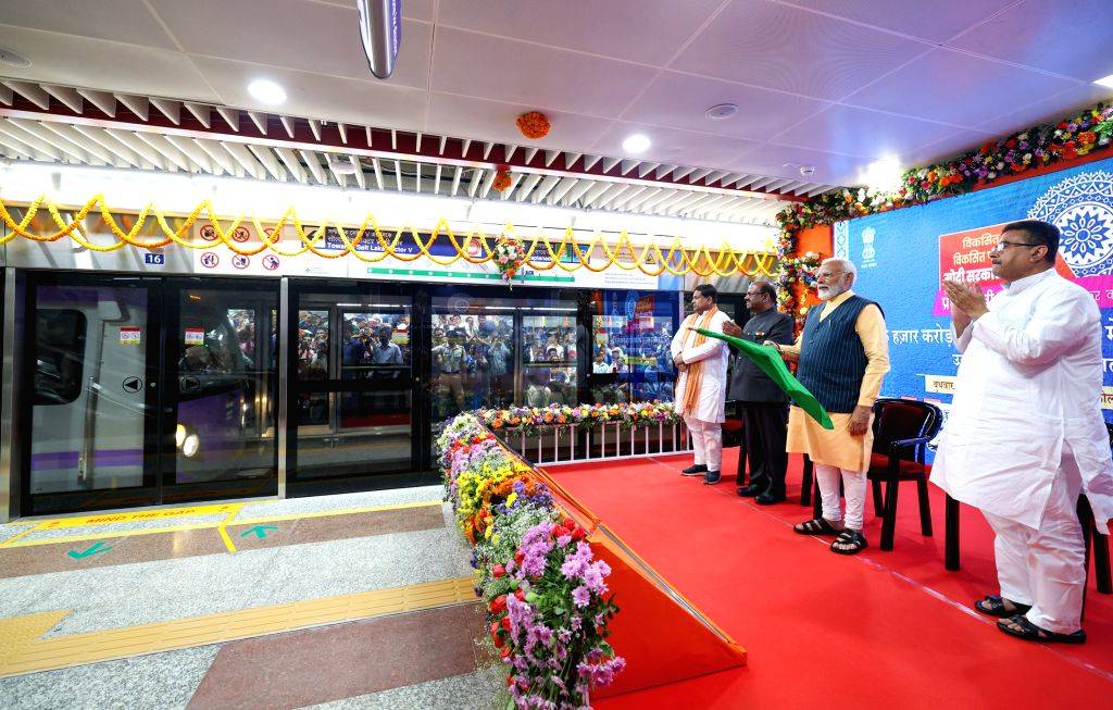 Prime Minister Narendra Modi during the inauguration of India's first ...
