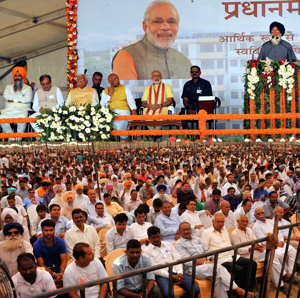 PM Modi inaugurates New Housing Scheme