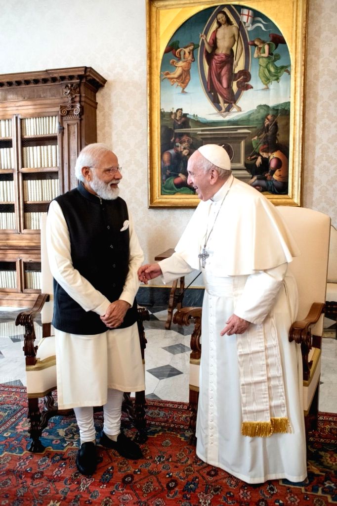 : Rome: Prime Minister Narendra Modi held his first ever one-on-one ...
