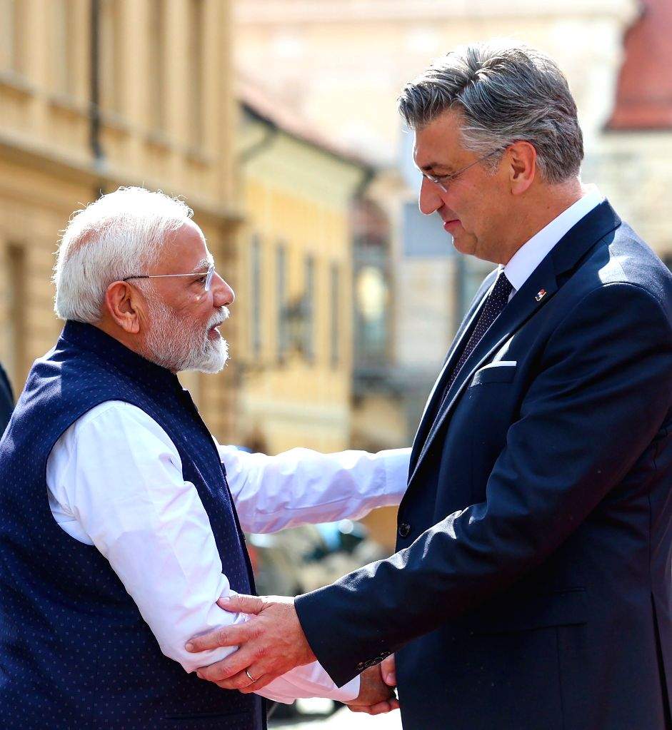 Prime Minister Narendra Modi in Croatia