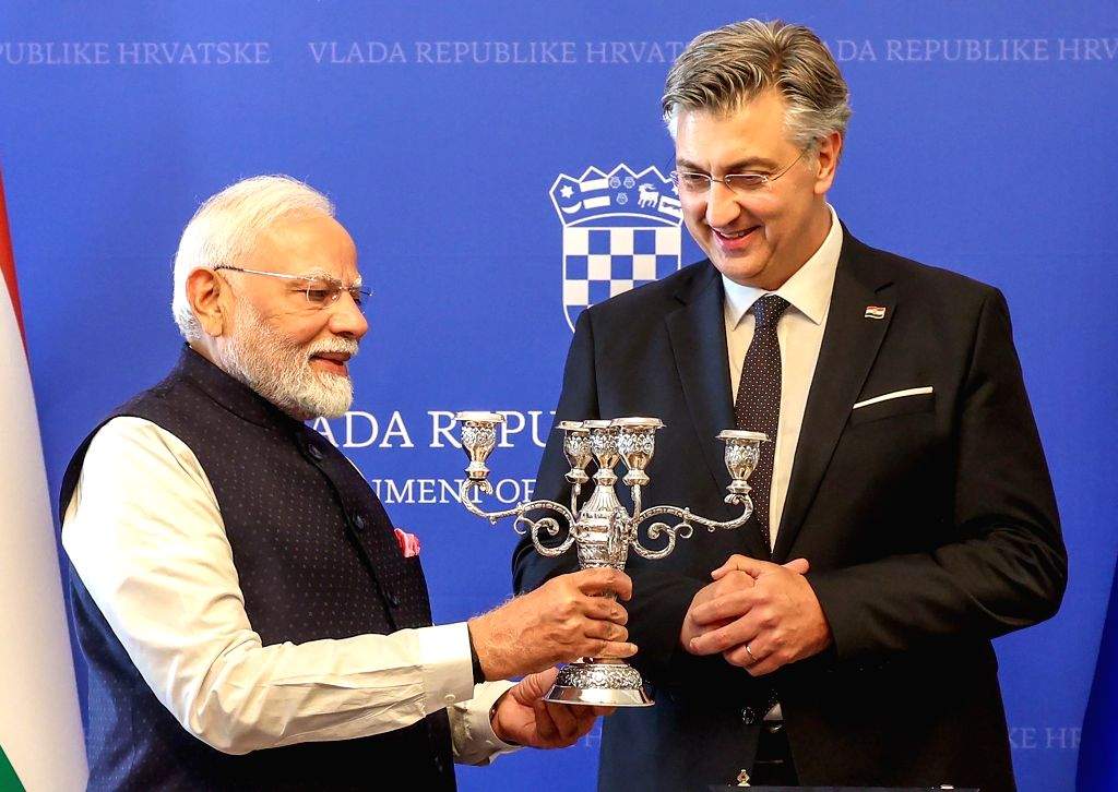 Prime Minister Narendra Modi in Croatia