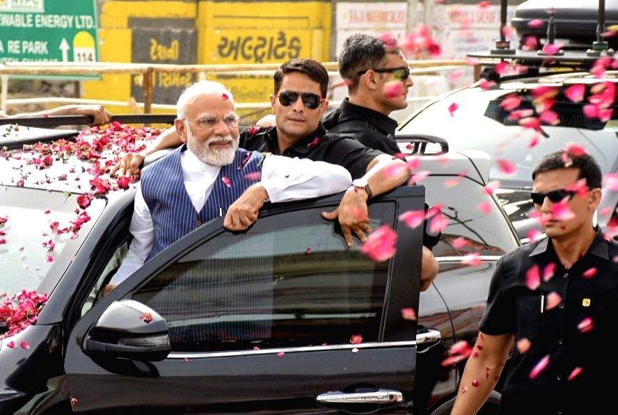 Prime Minister Narendra Modi in Gujarat