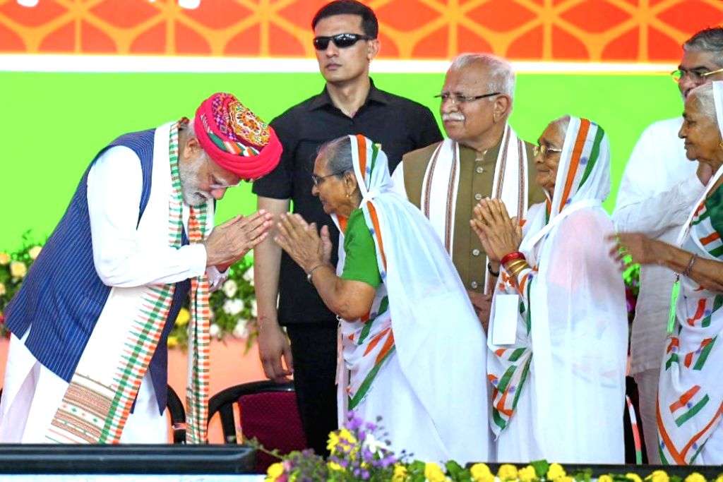 Prime Minister Narendra Modi in Gujarat