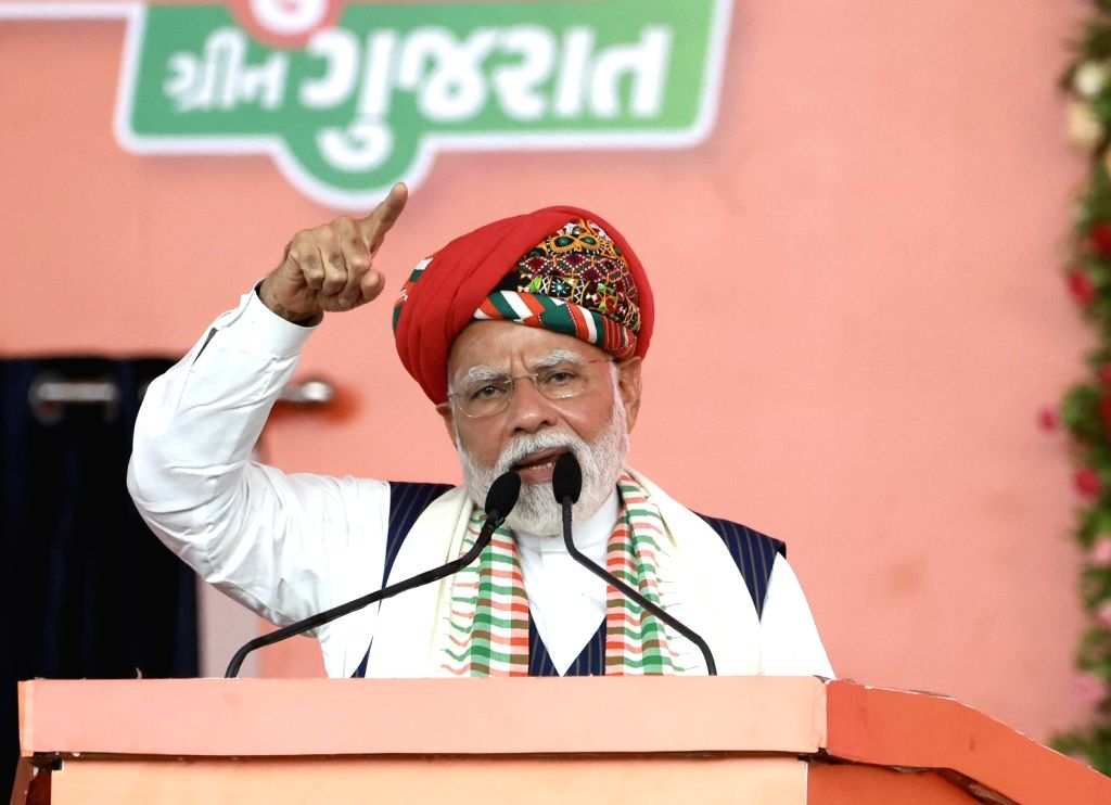 Prime Minister Narendra Modi in Gujarat