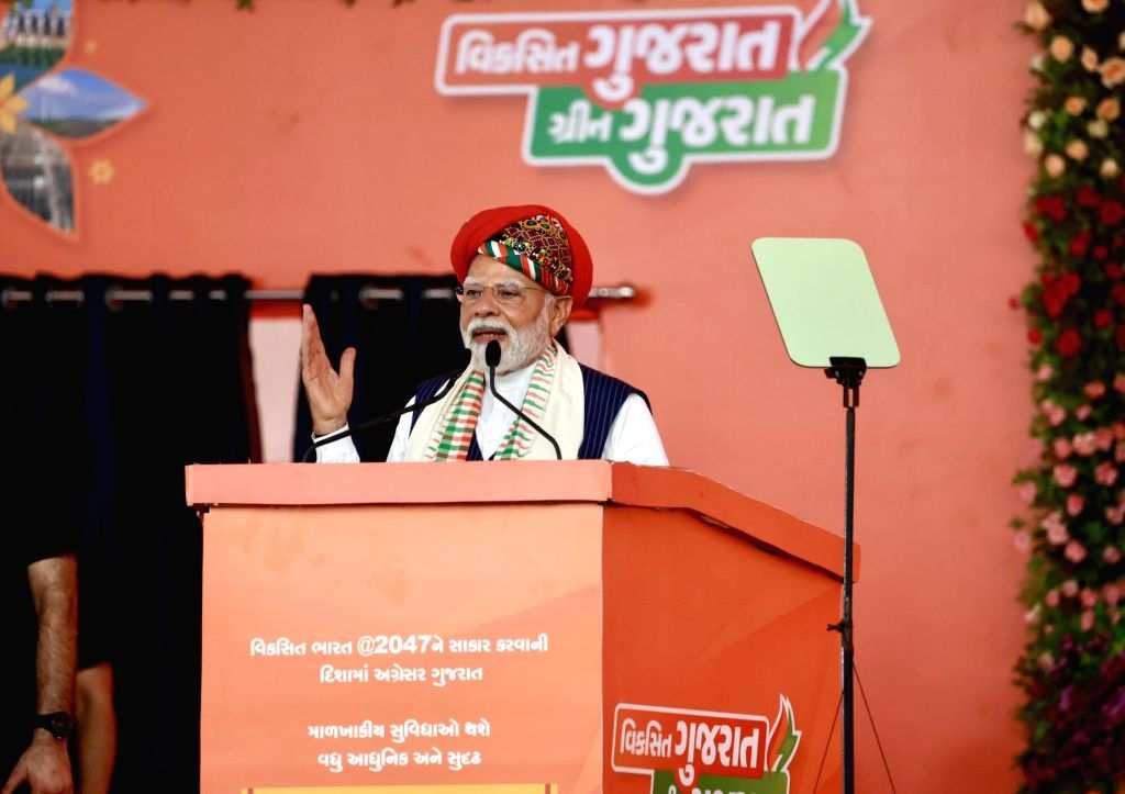 Prime Minister Narendra Modi in Gujarat