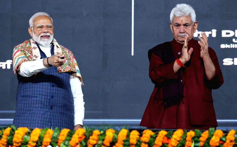 Prime Minister Narendra Modi inaugurates various development projects ...