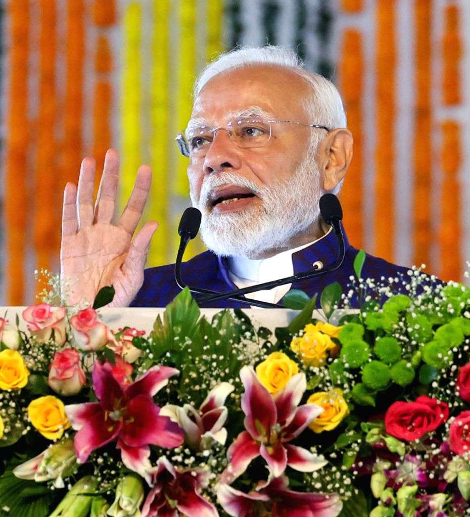 Prime Minister Narendra Modi inaugurates various development projects ...