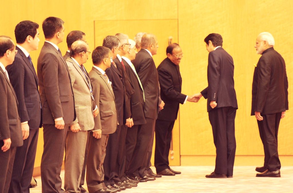Delegation level talks - PM Modi, Japan's PM Shinzo Abe