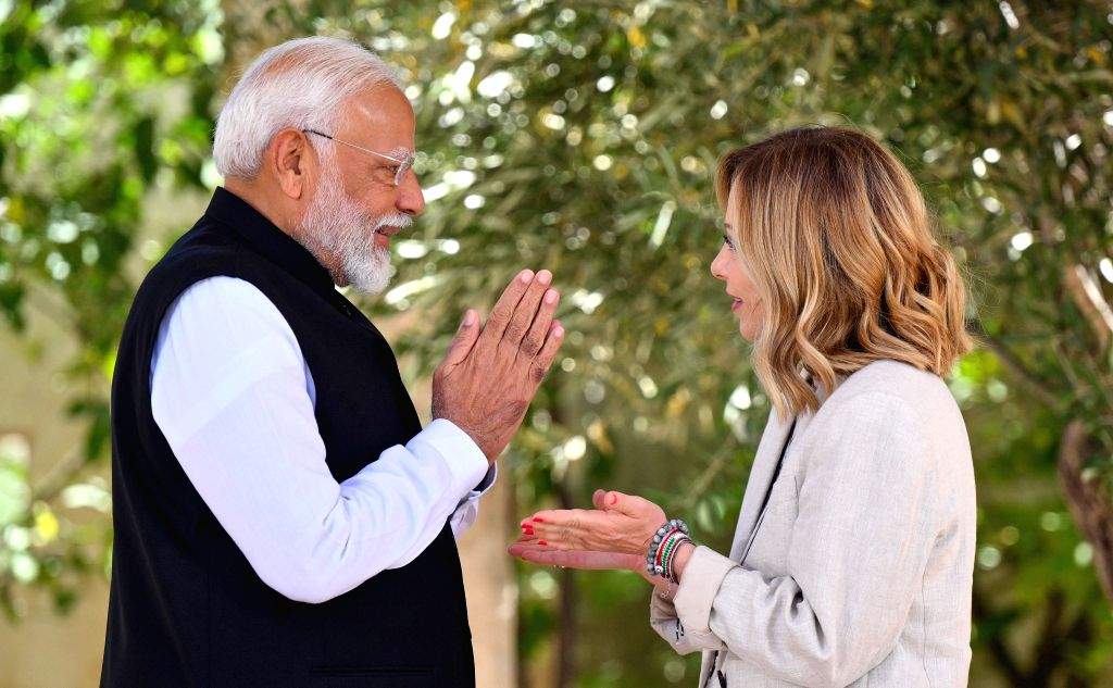 Prime Minister Narendra Modi is received by Italian Prime Minister ...