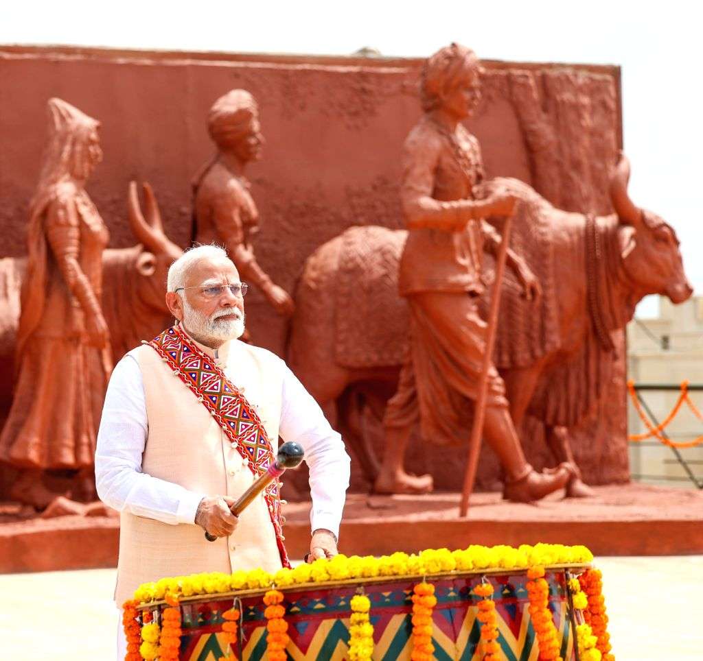 Prime Minister Narendra Modi plays Nangara