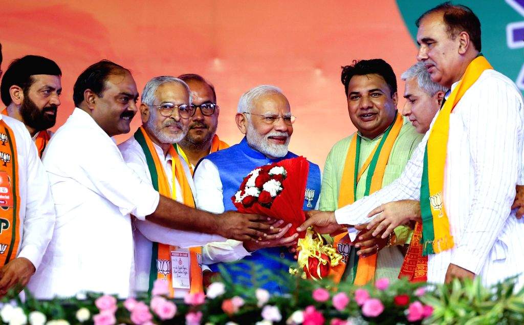 Prime Minister Narendra Modi's public meeting
