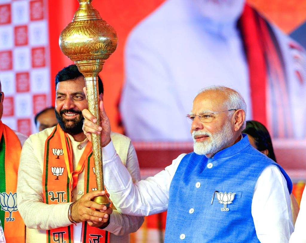 Prime Minister Narendra Modi's public meeting